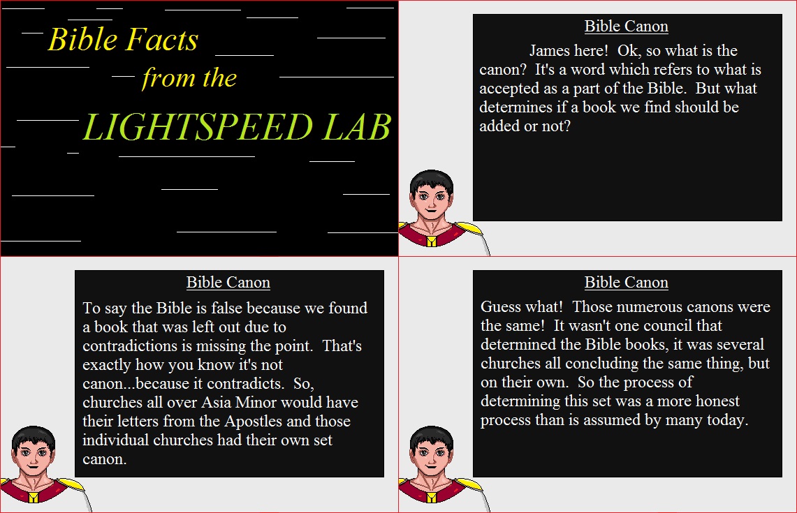 Lightspeed Lab: Bible Canon – Inner Man Theatre