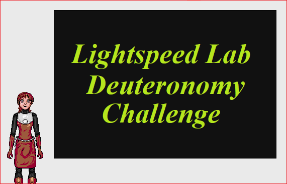 Lightspeed Lab Deuteronomy Challenge – Inner Man Theatre