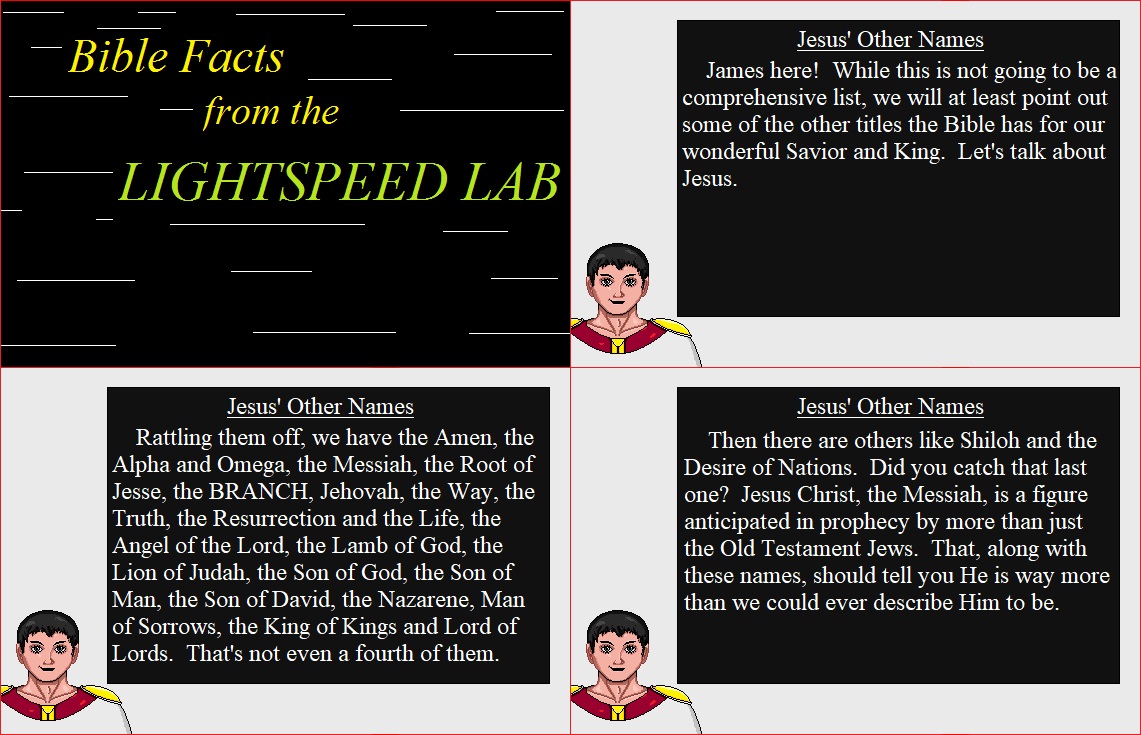 Lightspeed Lab: Jesus’ Other Names – Inner Man Theatre