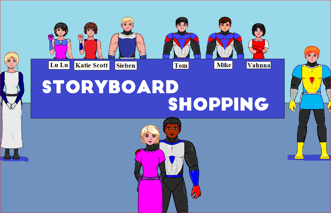 Storyboard Shopping Intro – Inner Man Theatre